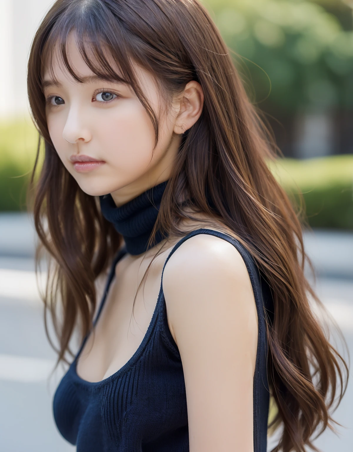 have beautiful upper arms with moderate muscles、pretty girl - SeaArt AI