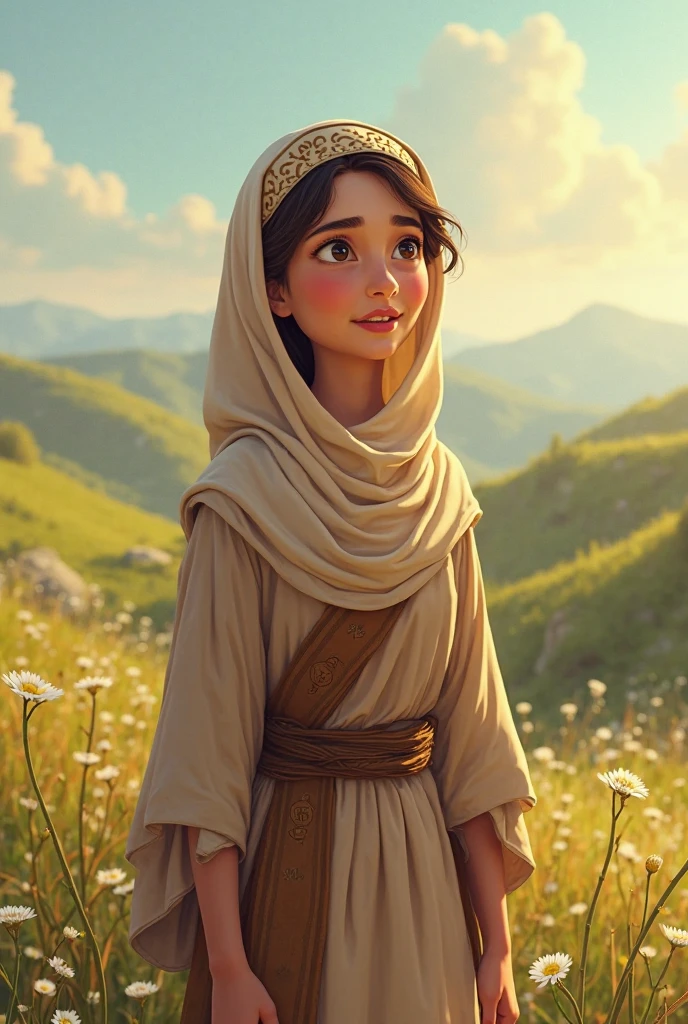 Animated biblical character Ruth - SeaArt AI