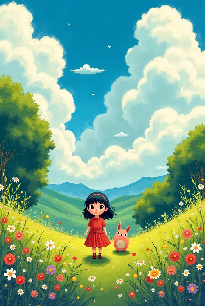 Studio Ghibli style photo - SeaArt AI