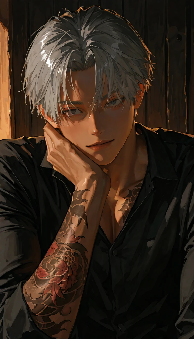 中年male性, handsome, male, alone, dark ,short hair, male性中心, handsome man ...