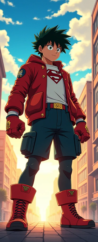 Make me like a hero from My Hero Academia, in the world of anime ...