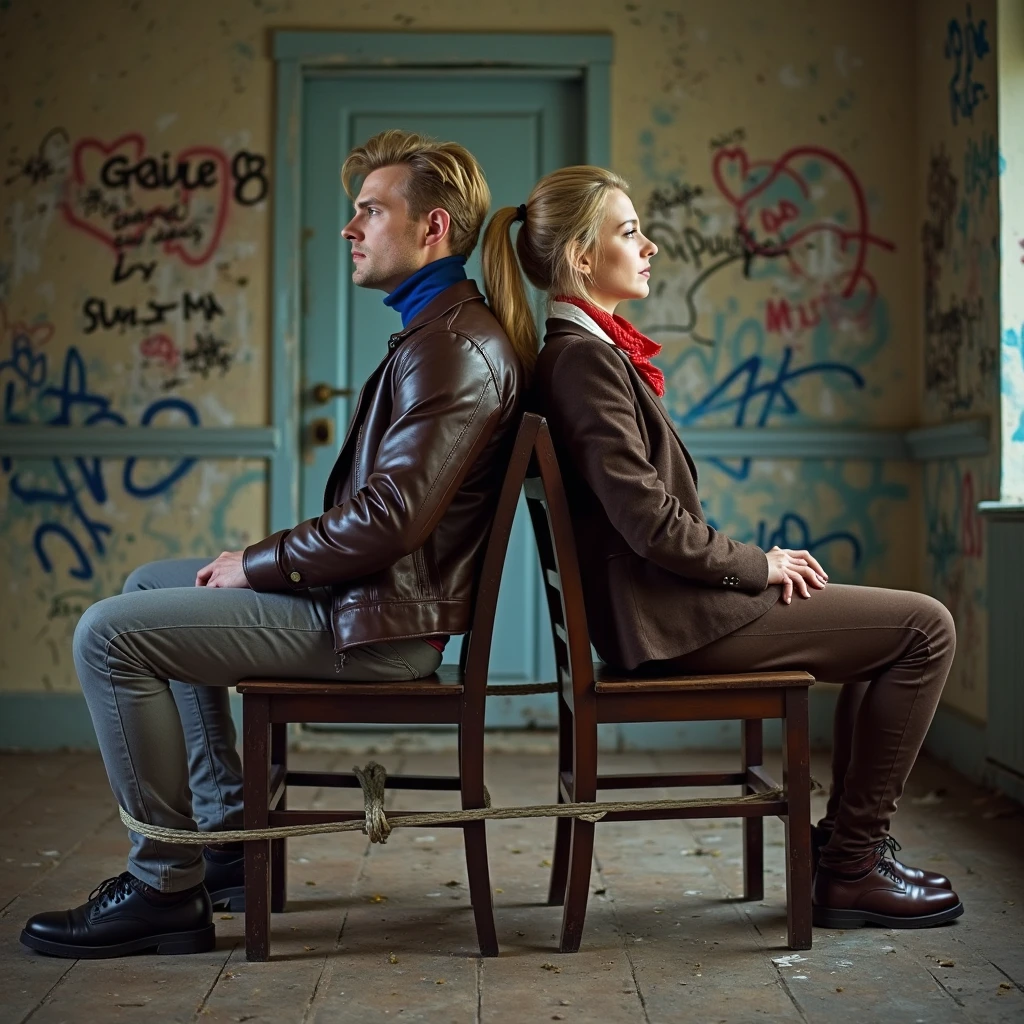A male cop and female photographer are tracking down criminals and are ...