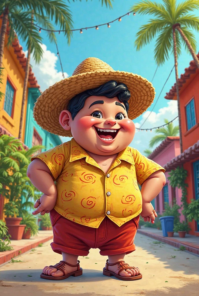 Cartoon of Chuito de Bayamón - SeaArt AI