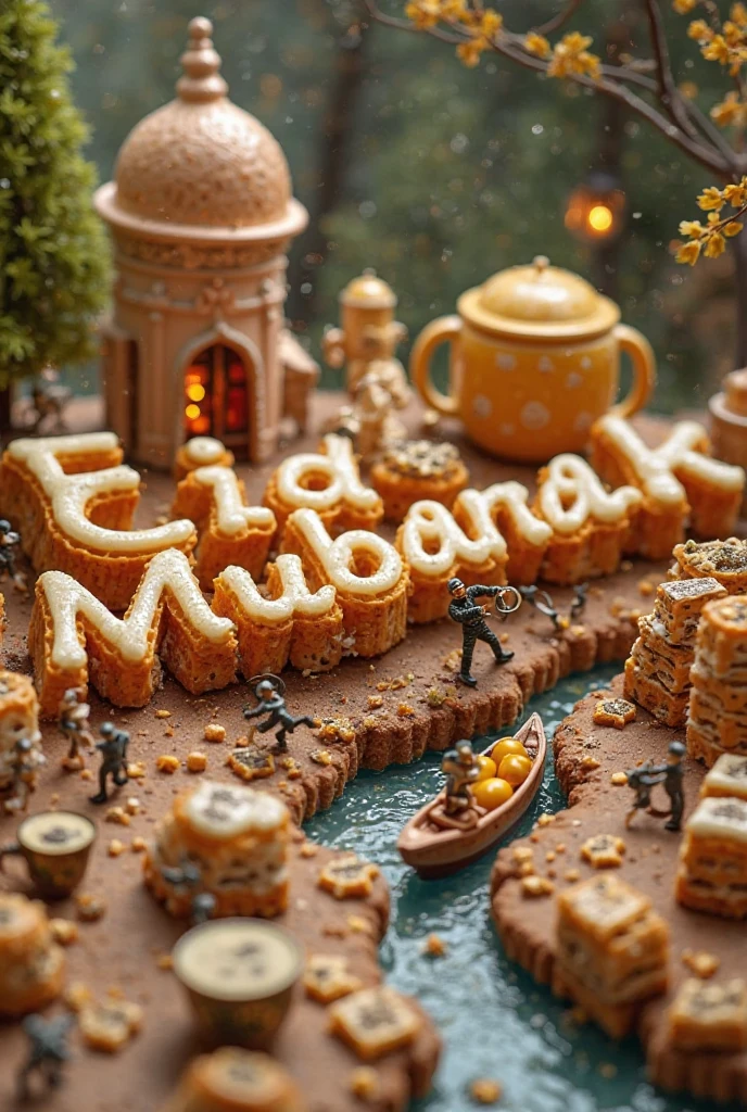 "A whimsical, mouthwatering world where 'Eid Mubarak' is spelled out ...