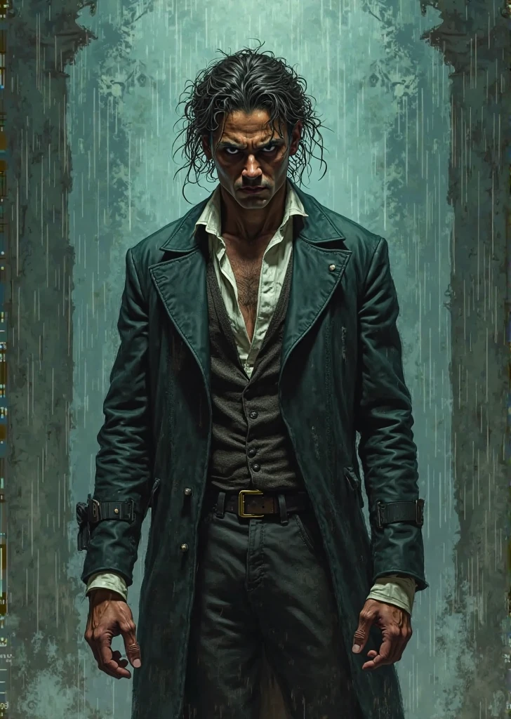 An extremely detailed comic book illustration of Actual Cannibal Shia ...