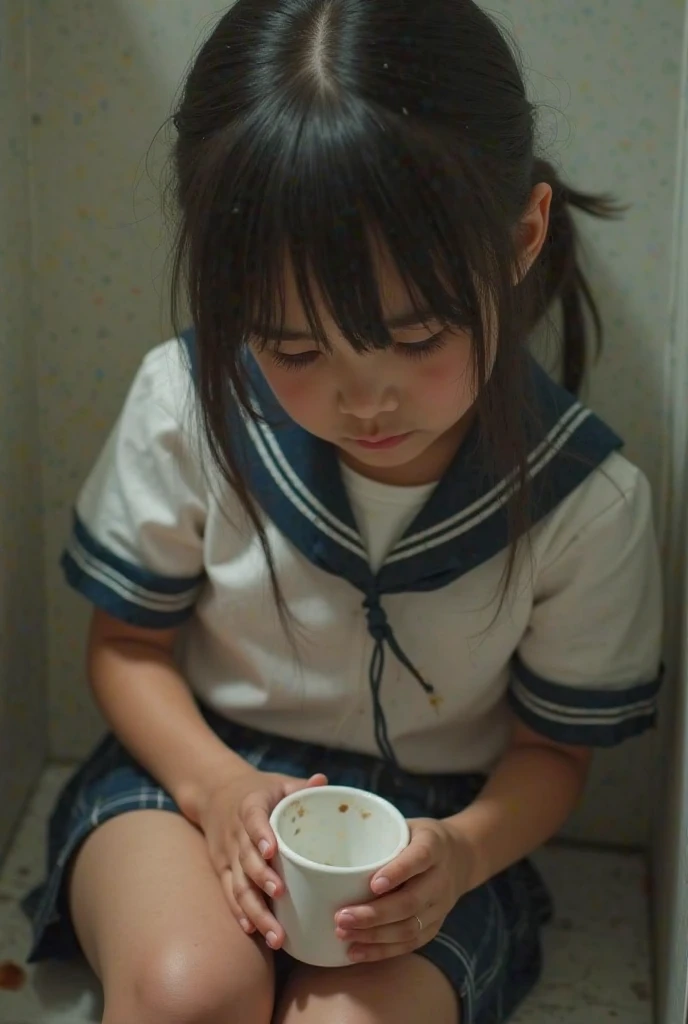 Schoolgirl Pees In A Cup Seaart Ai