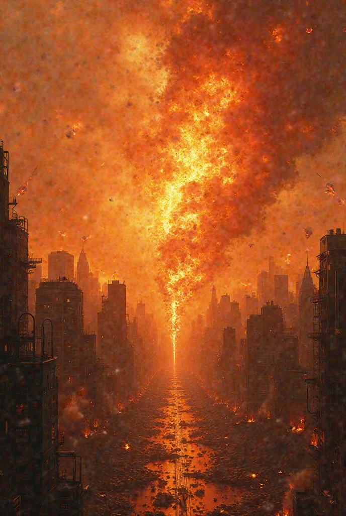 A storm of fire** that engulfs an entire city (of destruction and ...