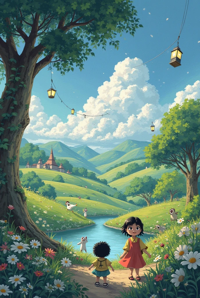 Make a studio Ghibli Art - SeaArt AI