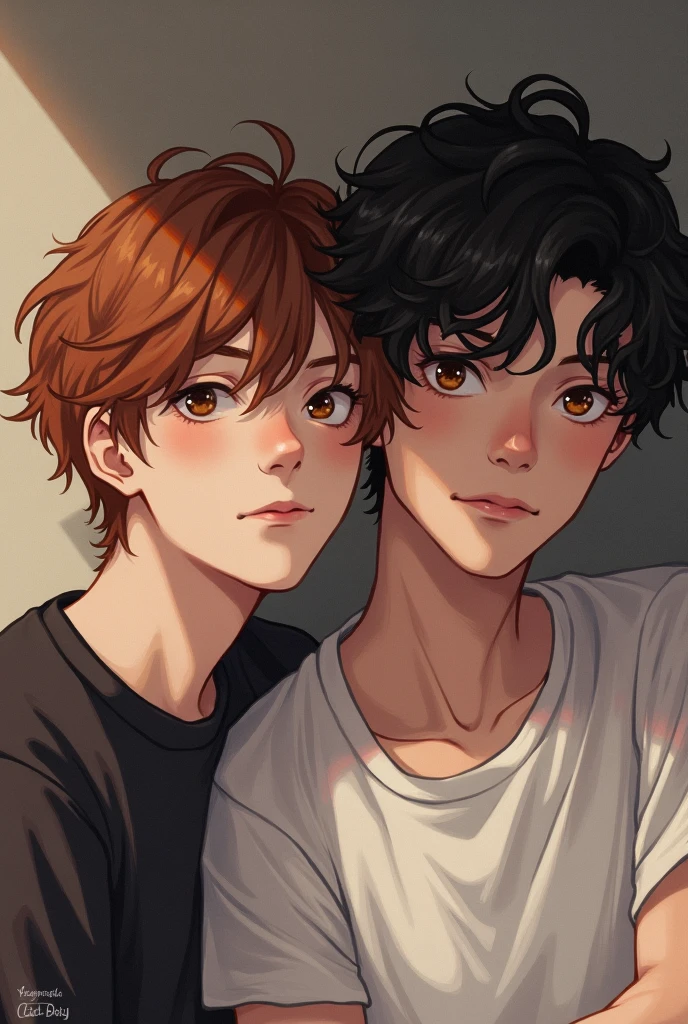 A selfie of 10 brothers One of 23 years old white straight black hair ...