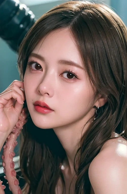 Nsfw, Ultra High Resolution 、8k、full frontal nude, covered with ...