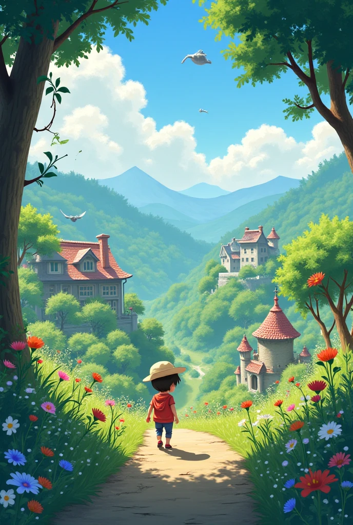 Generate this Ghibli studio style image - SeaArt AI