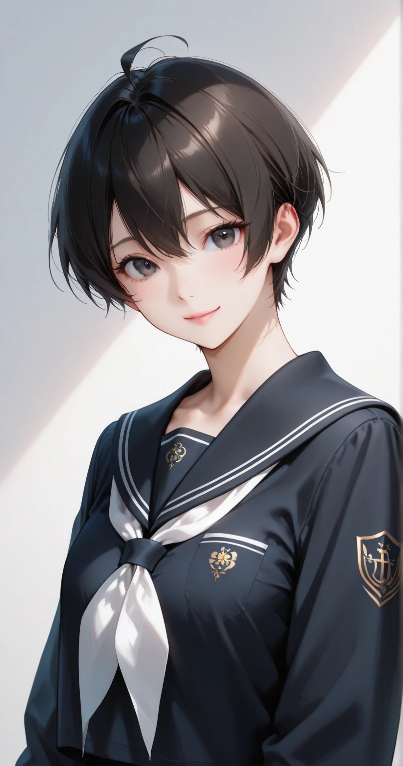 A cute anime-style girl(1.7), insanely detailed, she is beautiful ...