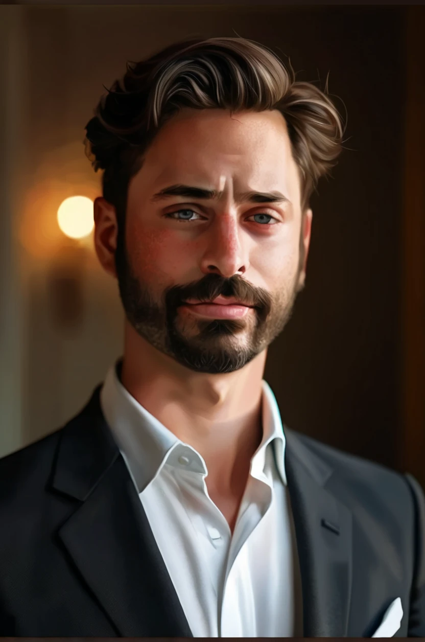 A scratch oil painting of beautiful girl with perfect face, - SeaArt AI