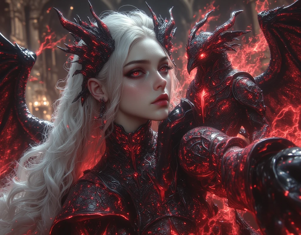 Insanely detailed photograph of Blood-Red Commander Igris and beru The ...