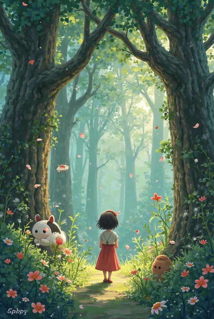 Ghible art - SeaArt AI