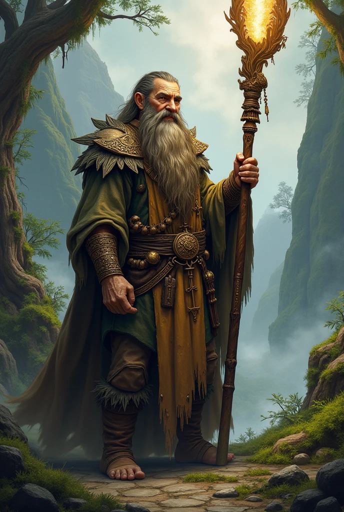 Dwarf shaman - SeaArt AI