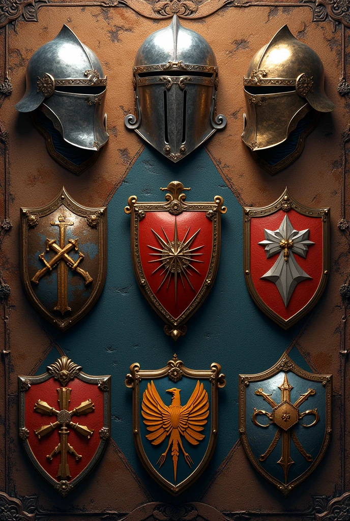 Knight emblem collection. - SeaArt AI