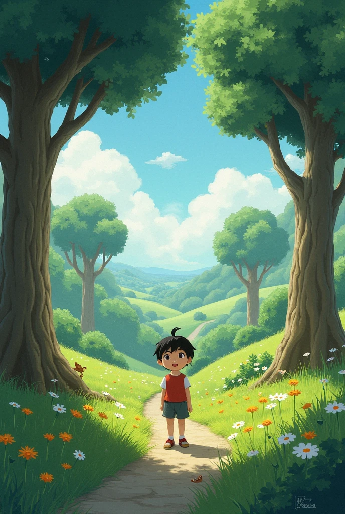 A Ghibli version - SeaArt AI