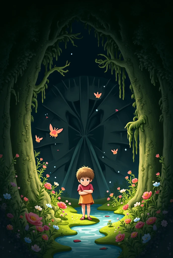 Use this image and create it using the Ghibli style - SeaArt AI