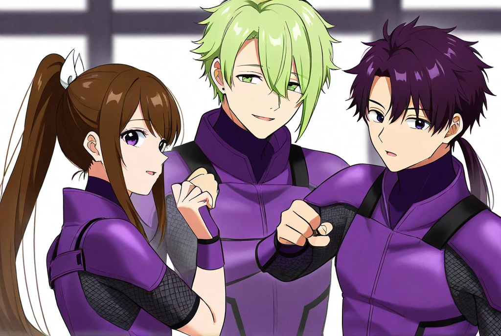Hair、long hair、ponytail、A lot of hair、 zitoida、Age 15、boy、Nihil - SeaArt AI