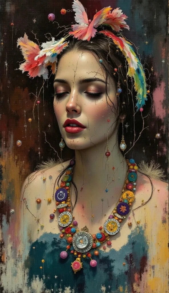 Drawing idea :** **Fragmented face** ### ** Required tools - SeaArt AI