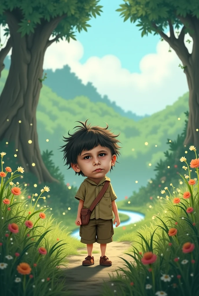Generate a Ghibli-style image keeping details and skin tones closer to ...