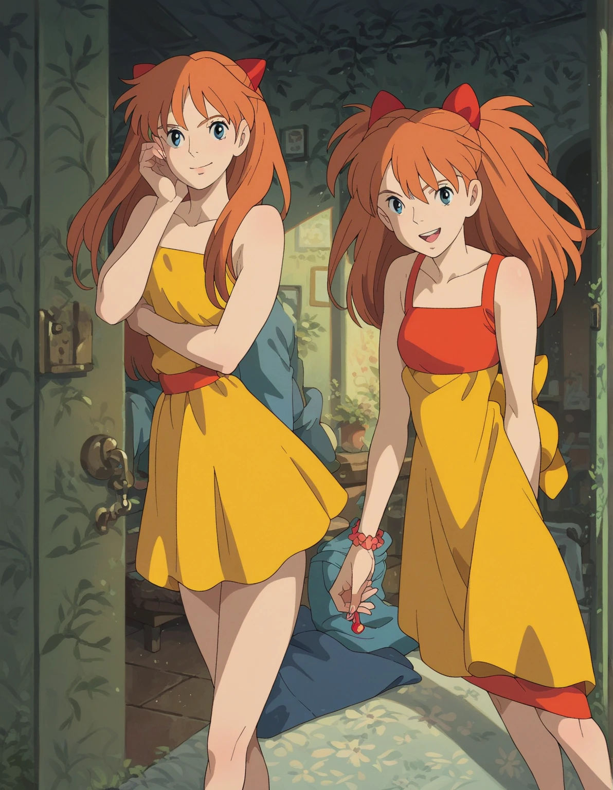 Ghibli_pattern, result_9, result_8_higher, Arrest , Man, Asuka Langley ...