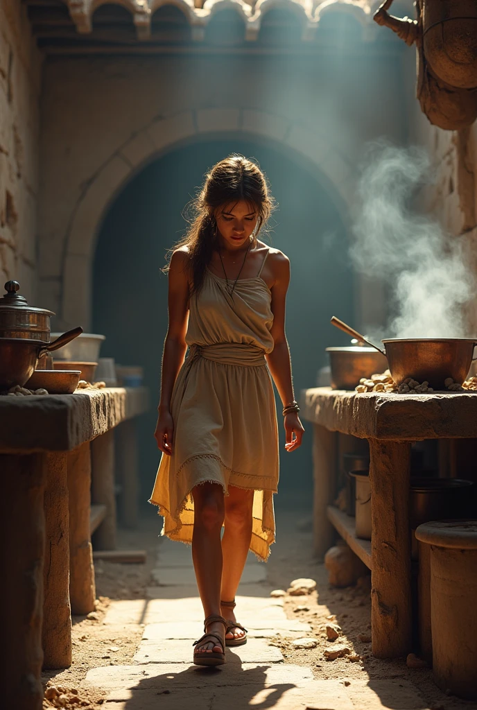 I want you to make me a Roman girl slave, dressed in ragged clothes and ...