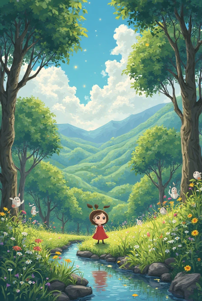 Make a Studio Ghibli drawing - SeaArt AI