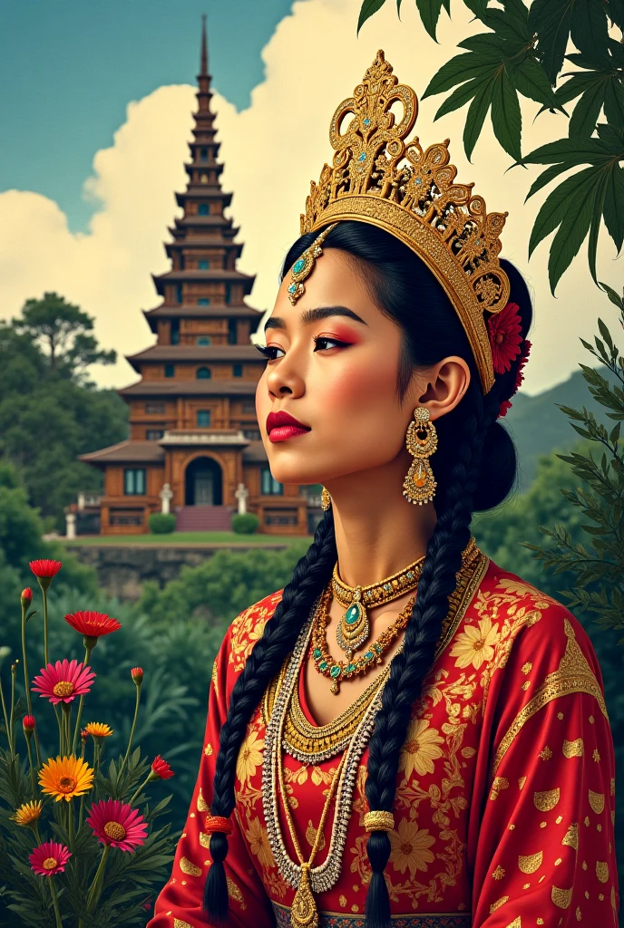 Generate an image of Cover Page • Title: Okir: The Soul of Maranao ...