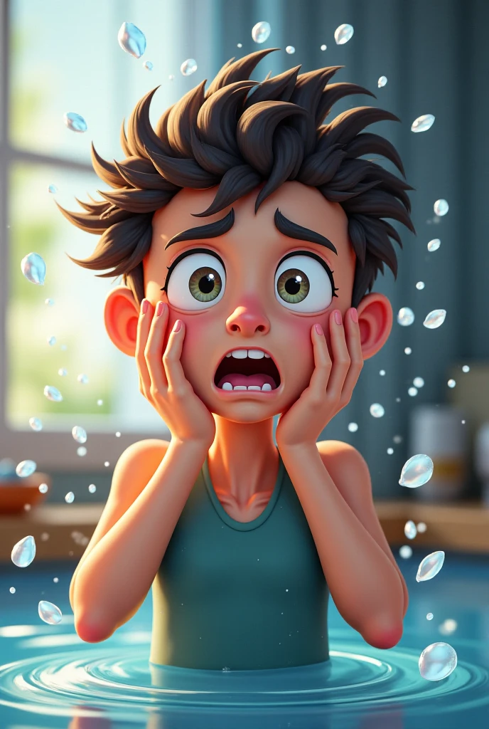 Waking up to an attack by friends! The protagonist asks his friend to ...