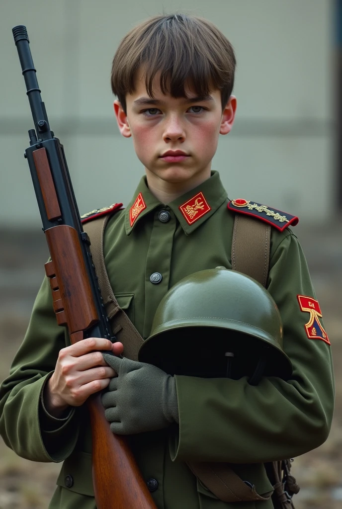 My dad in yugoslav armt unifrom at 18 slim brown hair brown eyes ...