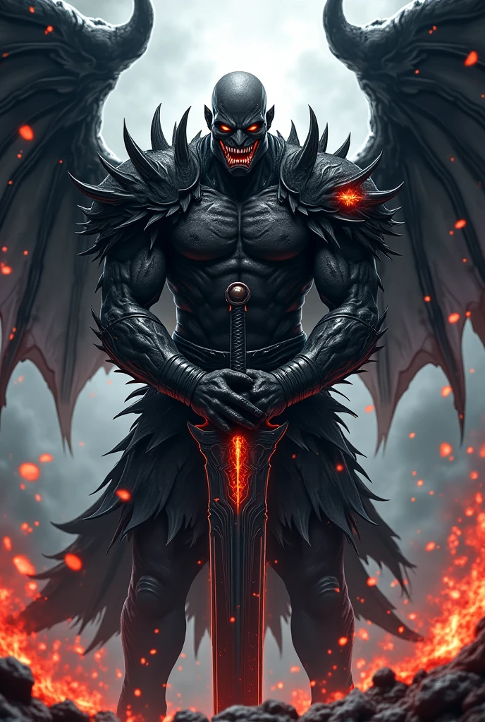 Apollyon, a fallen warrior with an intimidating appearance, has a ...