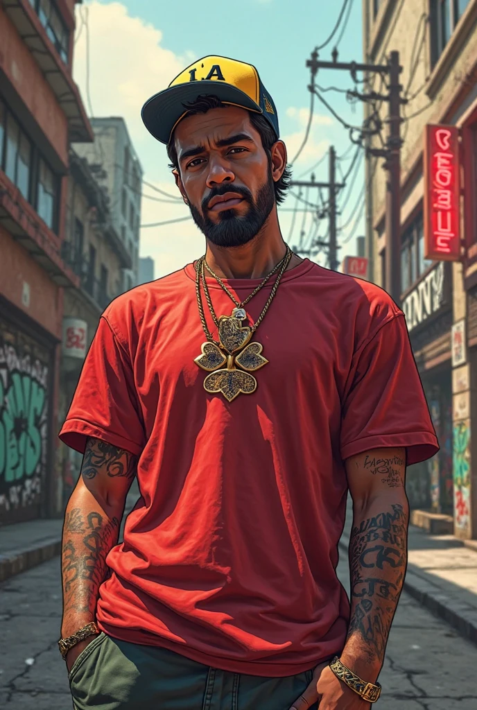 Guide yourself using this image and do it GTA V-style, take into ...