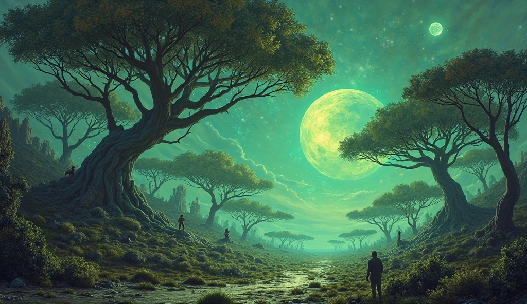 Kepler 22b, A gas giant with a habitable satellite, to create a green ...