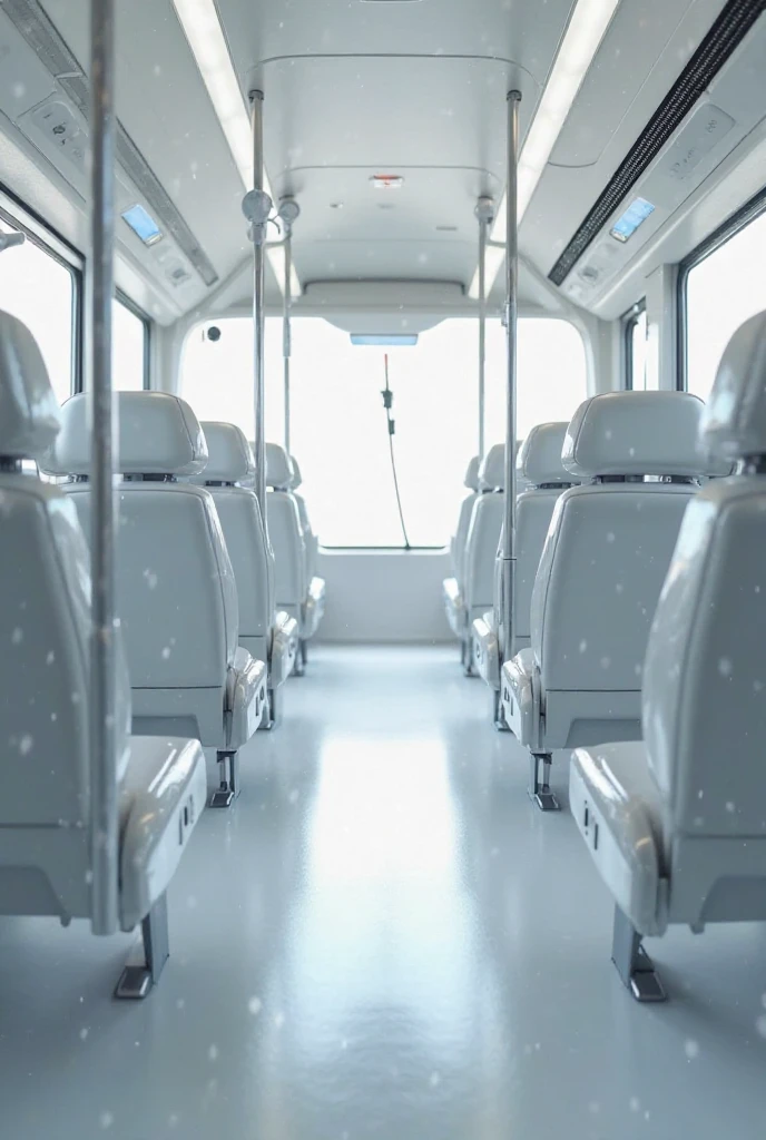 A (colour white ) 2025 (Volvo B8R bus) Fully polished, captured from ...