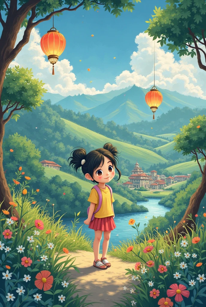 Adjust this image to the traditional Japanese animation style - SeaArt AI