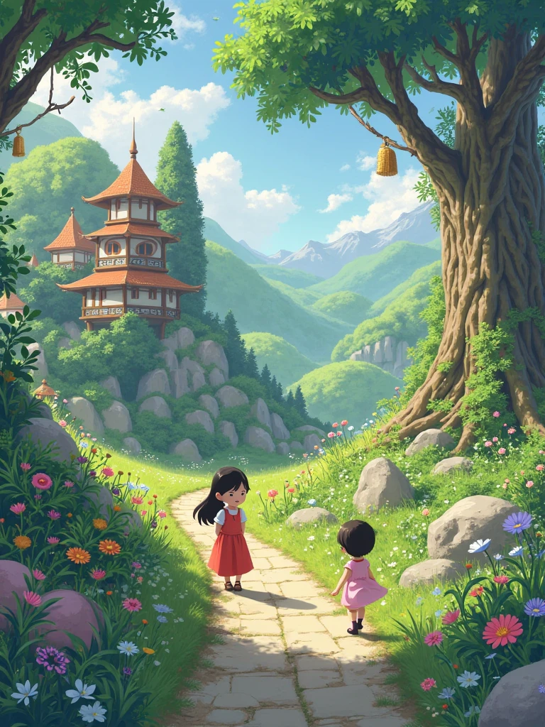 studio Ghibli style image - SeaArt AI