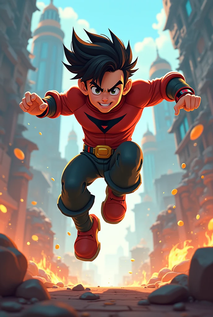 Create a 60 fps 2D animation to make a character & action for the game ...