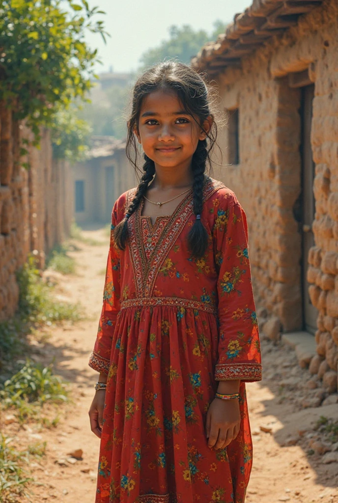 Young Pakistan village girl big age - SeaArt AI