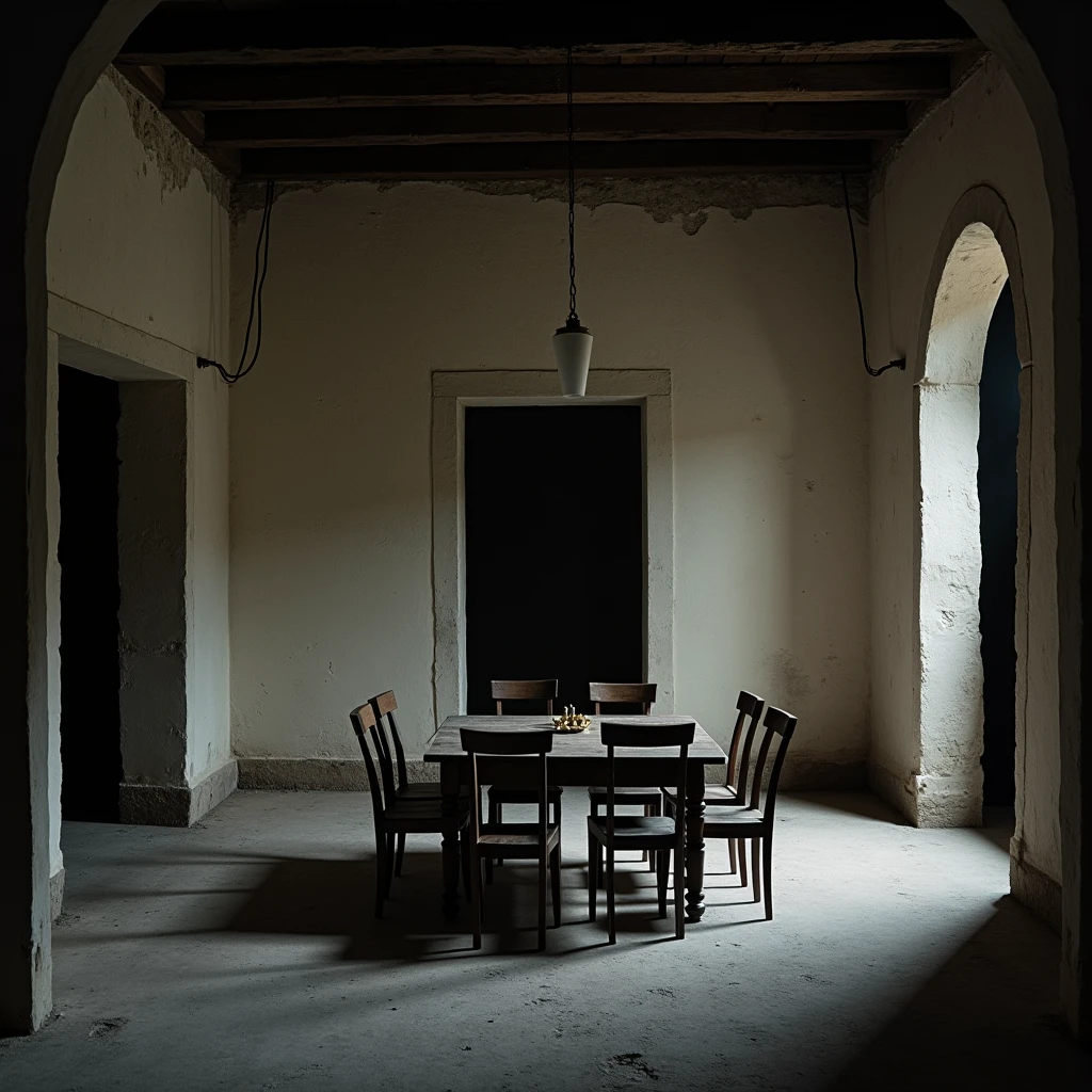 Scenography of Bernarda Alba's house Bernarda Alba's house is presented ...