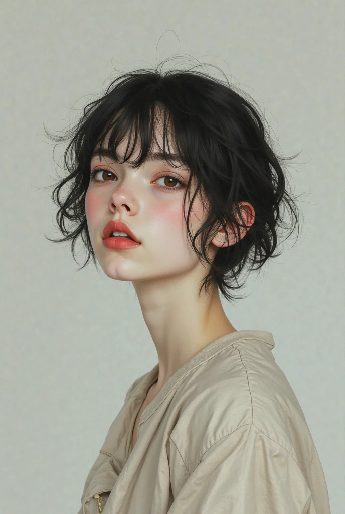 Make a boy look like a girl, but to keep him looking like a boy - SeaArt AI