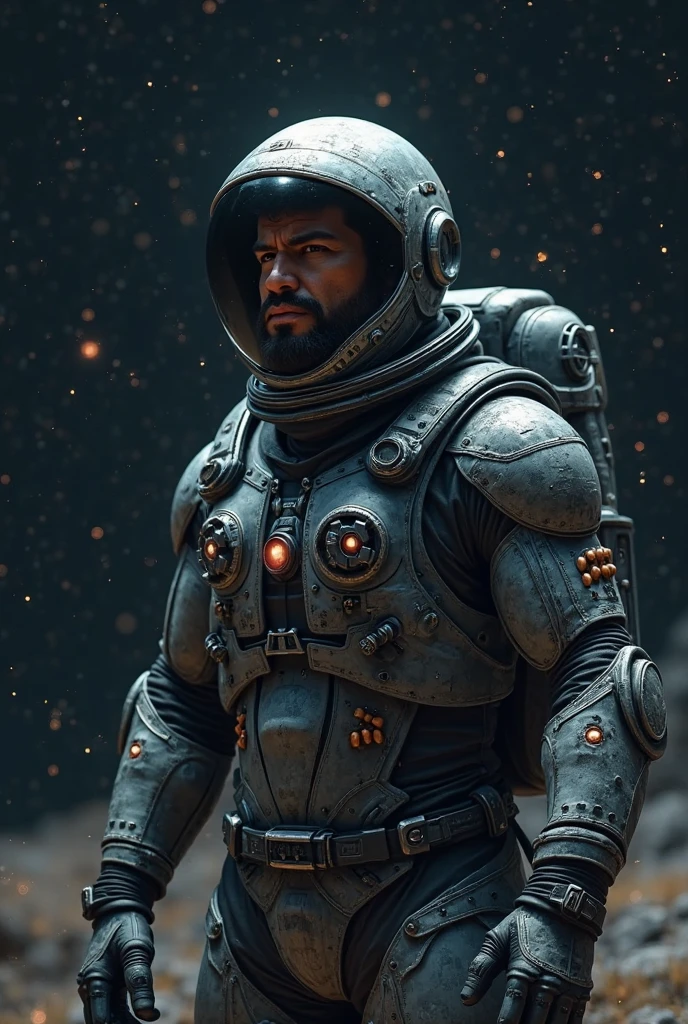 A man in outer space - SeaArt AI