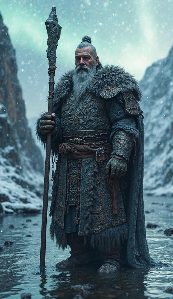 A powerful and stoic warrior inspired by Sha Wujing from Journey to the ...