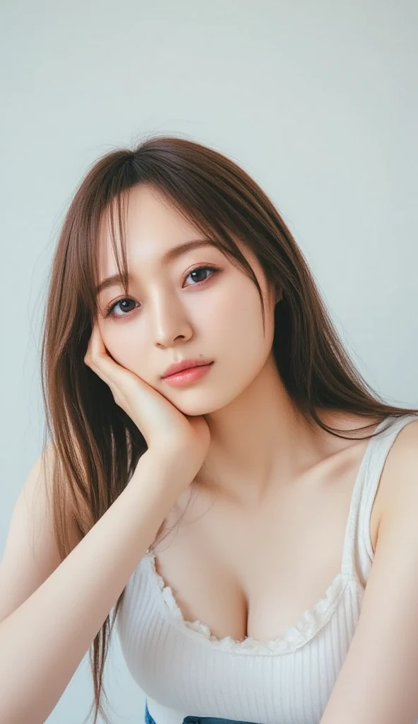 The high resolution photograph of a Japanese young women, photo - SeaArt AI