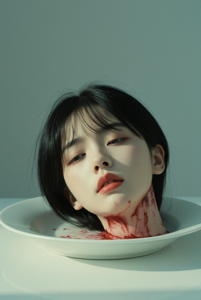 place the head of a decapitated woman , Asia, Less blood stains - SeaArt AI