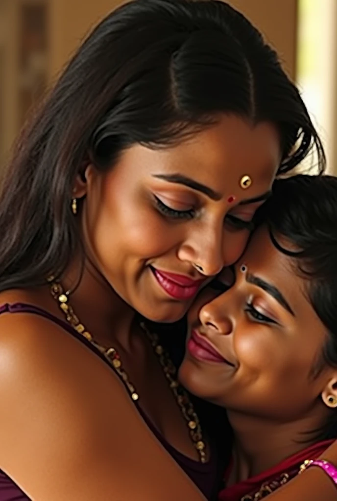 Indian seductive mom having sex with her son - SeaArt AI