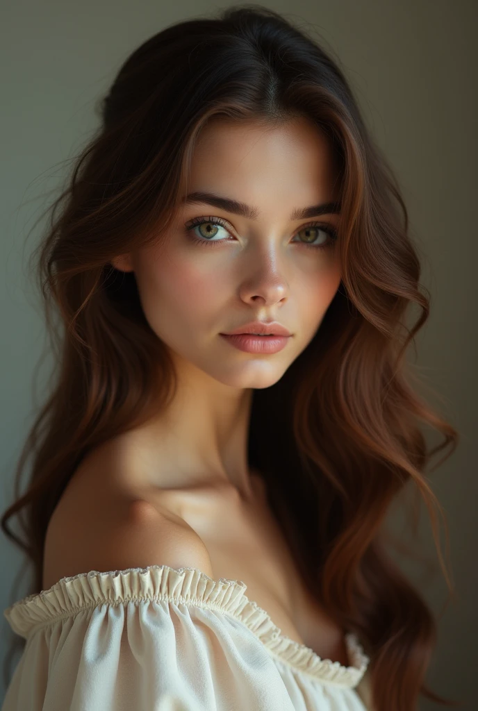 Brunette girl - SeaArt AI