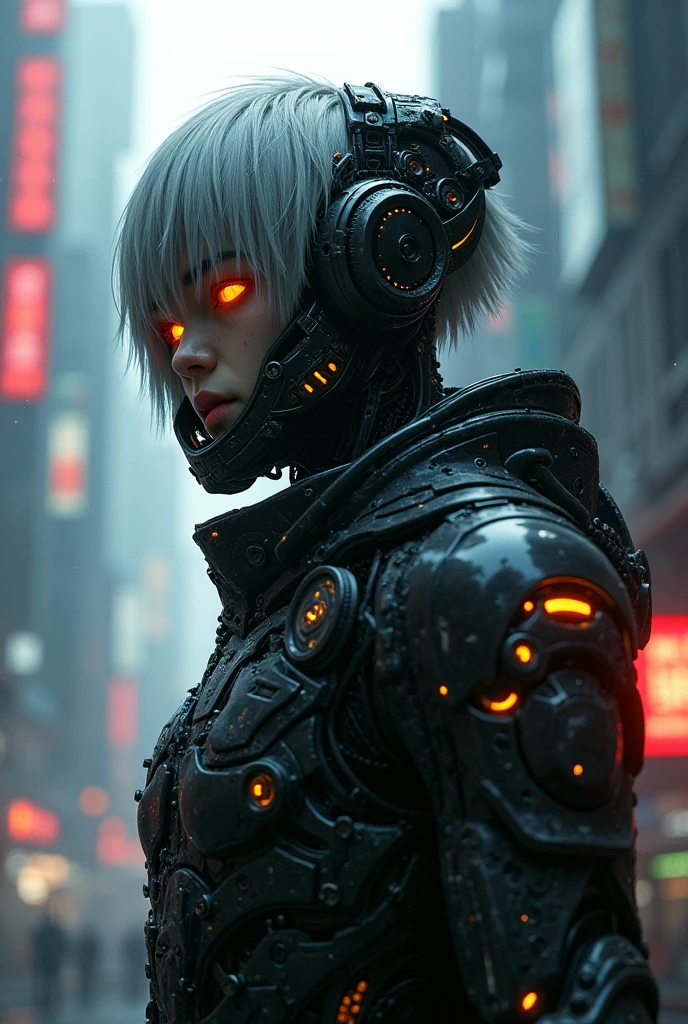 Kaneki 2040 x 1920 - SeaArt AI