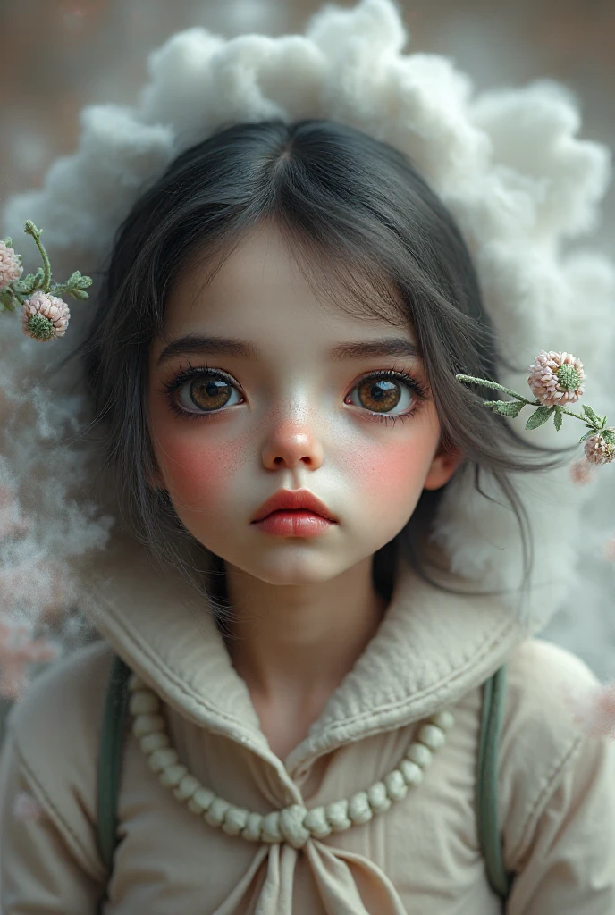 Generate the same photo but with static Studio Ghibli maintaining the ...